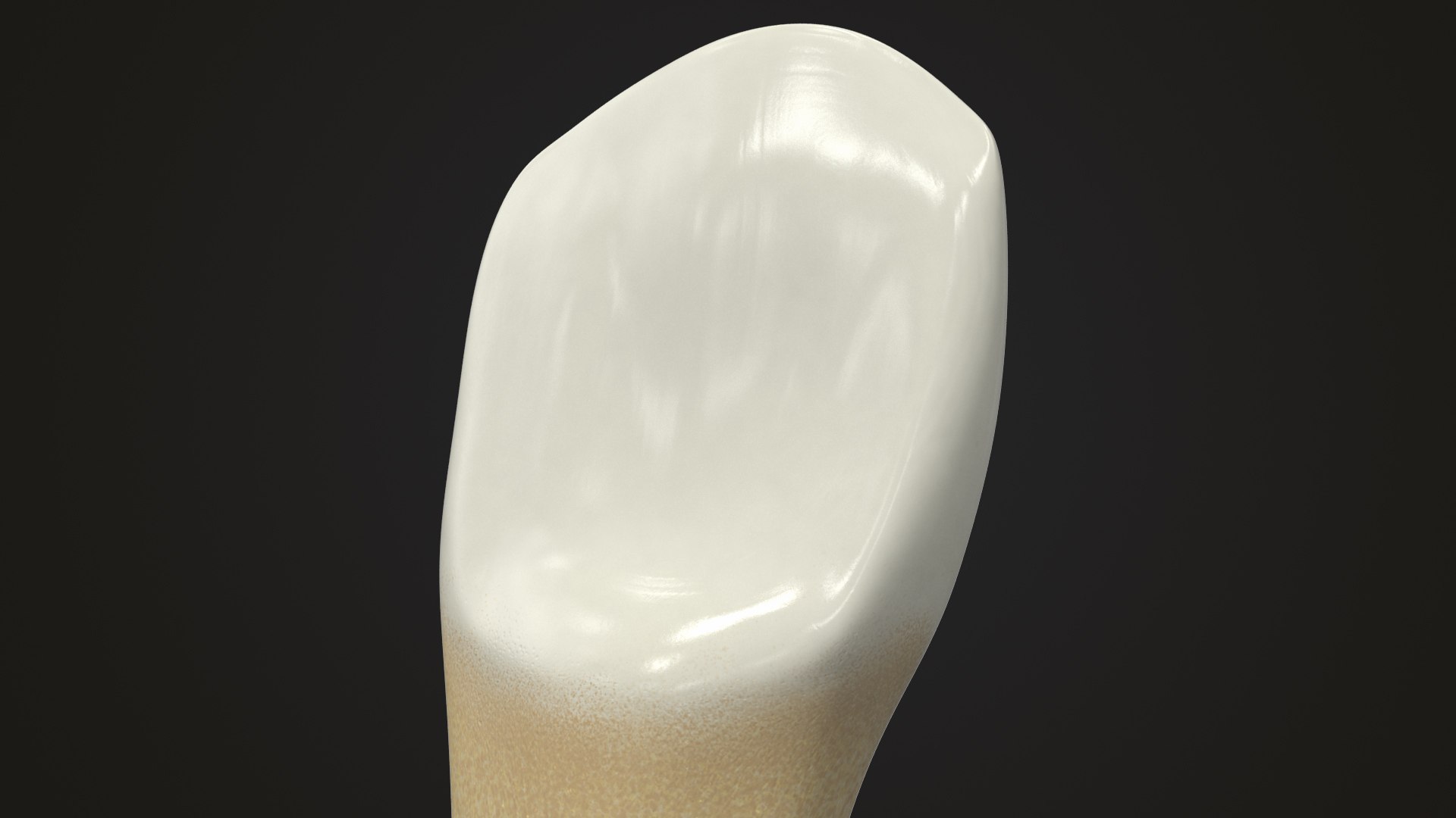 3D Model Human Teeth Lower Canine - TurboSquid 1552239