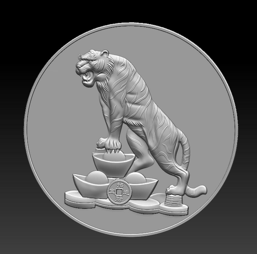 Stl Tiger 3D - TurboSquid 1284623