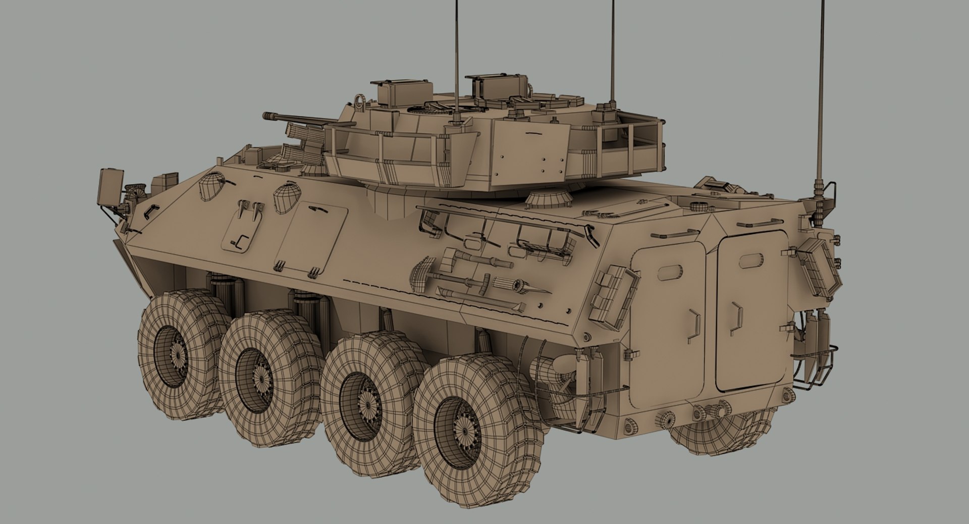 Australian Vehicle Aslav 3d Lwo