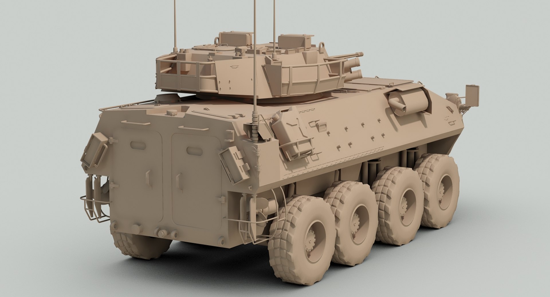 Australian Vehicle Aslav 3d Lwo