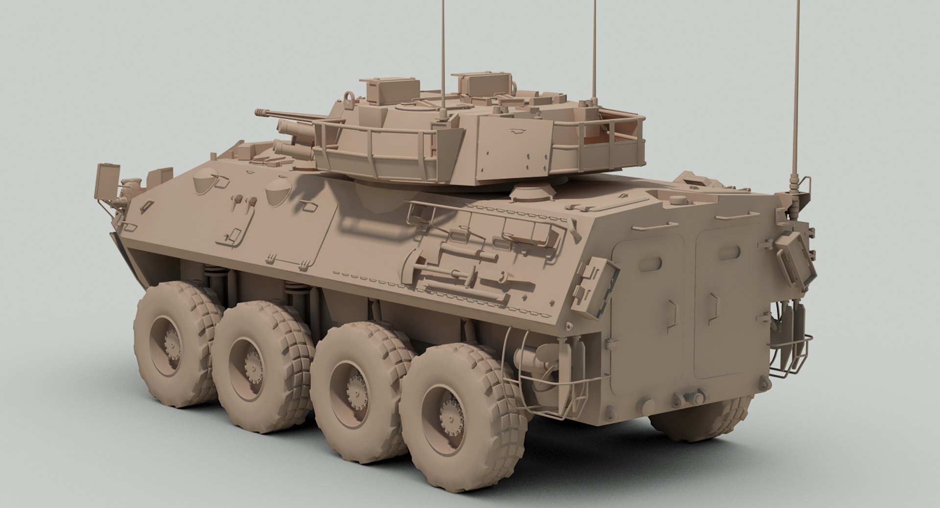Australian Vehicle Aslav 3d Lwo
