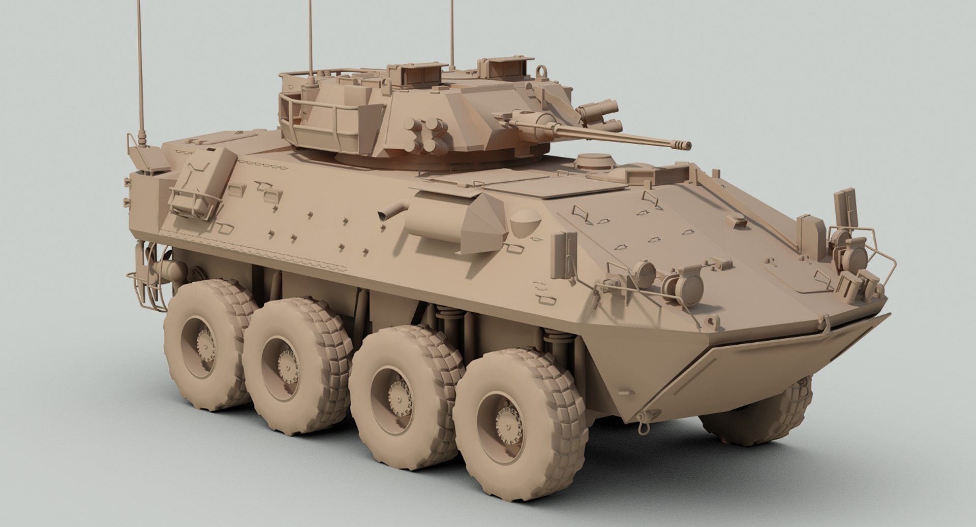 Australian Vehicle Aslav 3d Lwo