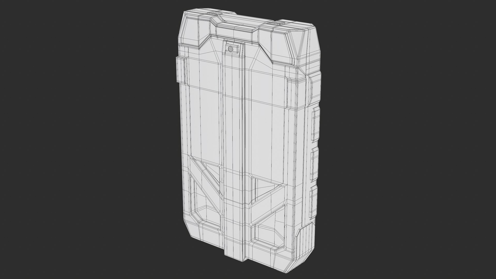 Sci-Fi First Aid Medical Box Lowpoly PBR 3D Model - TurboSquid 1754583