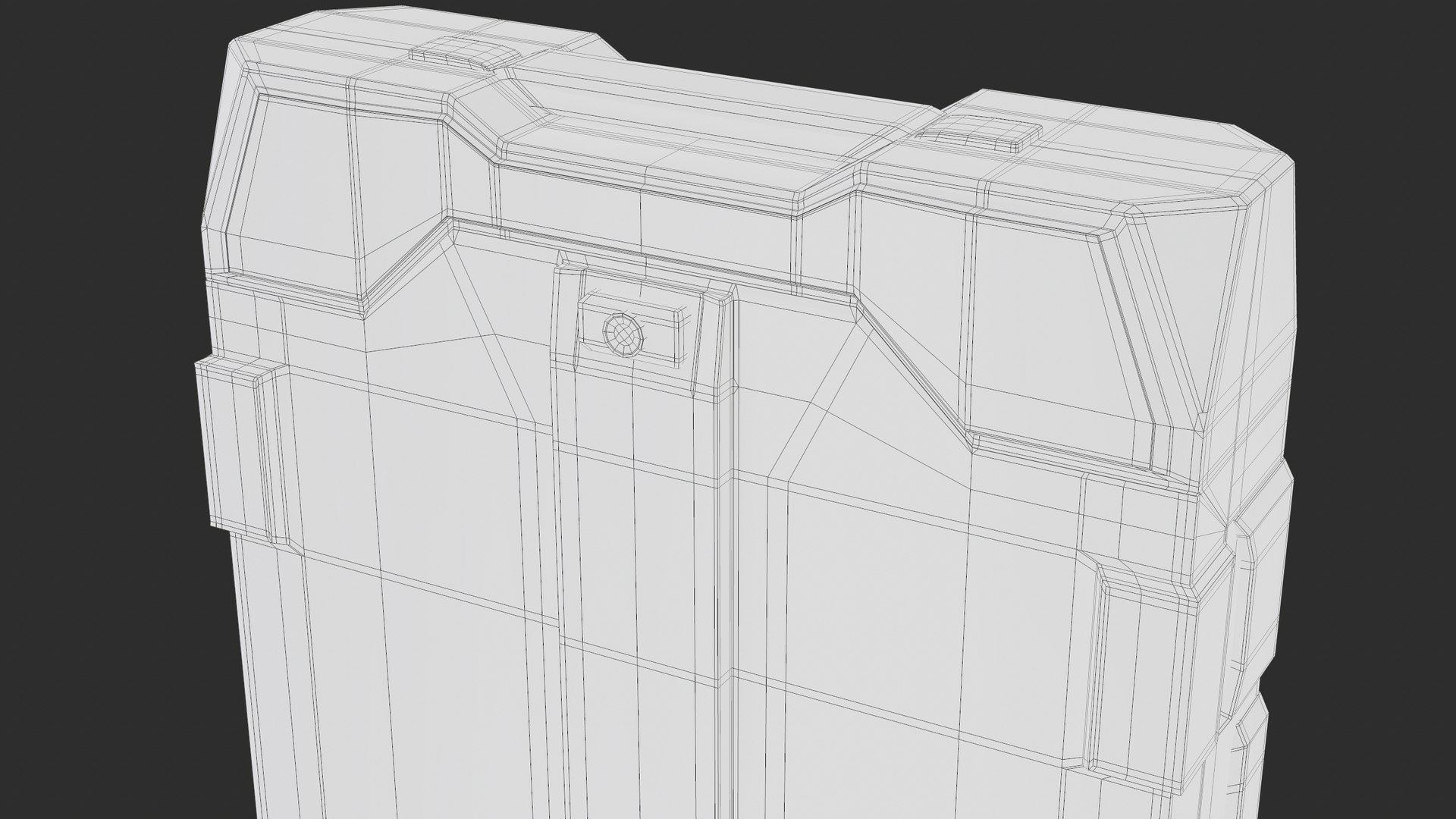 Sci-Fi First Aid Medical Box Lowpoly PBR 3D Model - TurboSquid 1754583