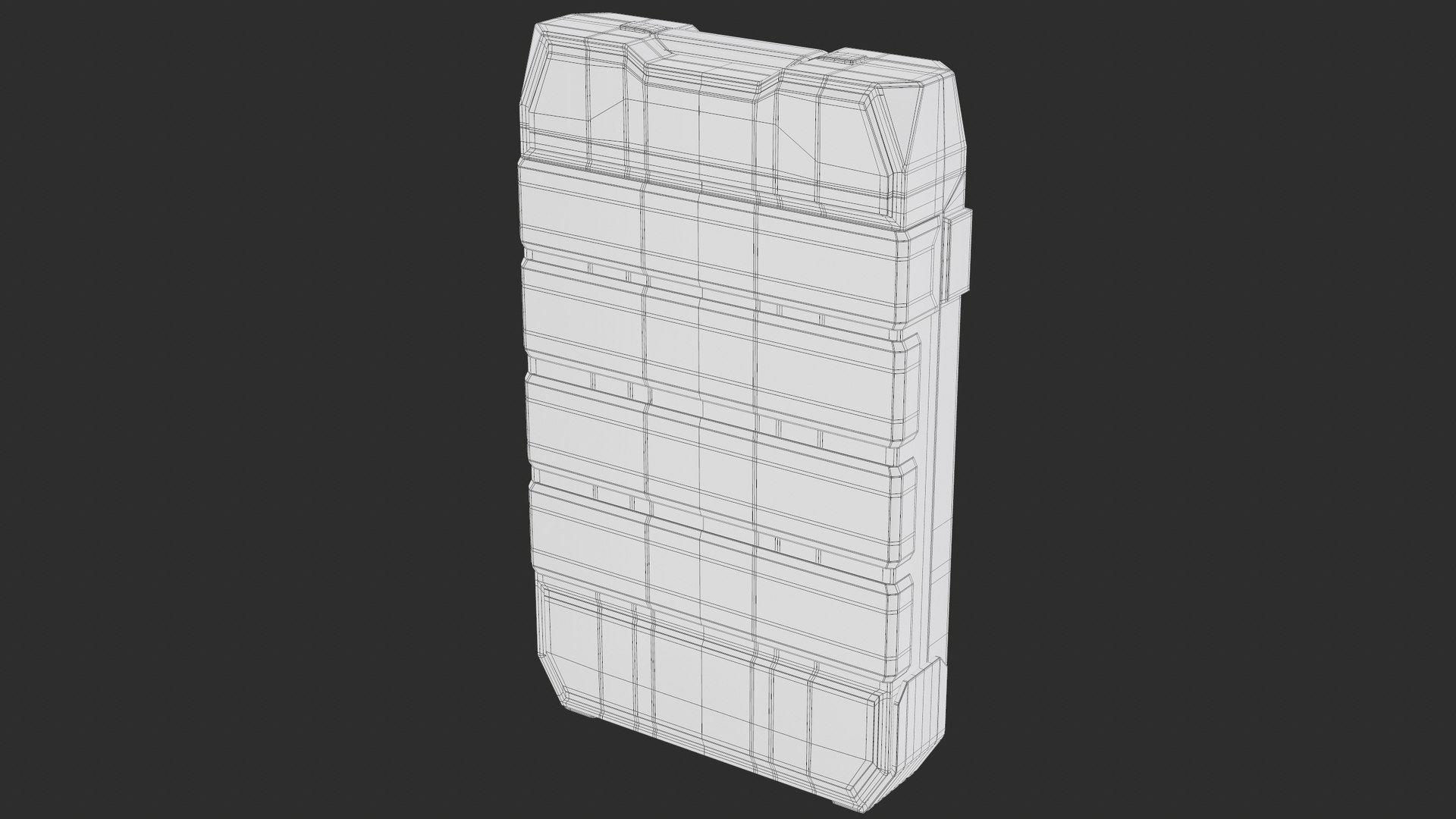 Sci-Fi First Aid Medical Box Lowpoly PBR 3D Model - TurboSquid 1754583