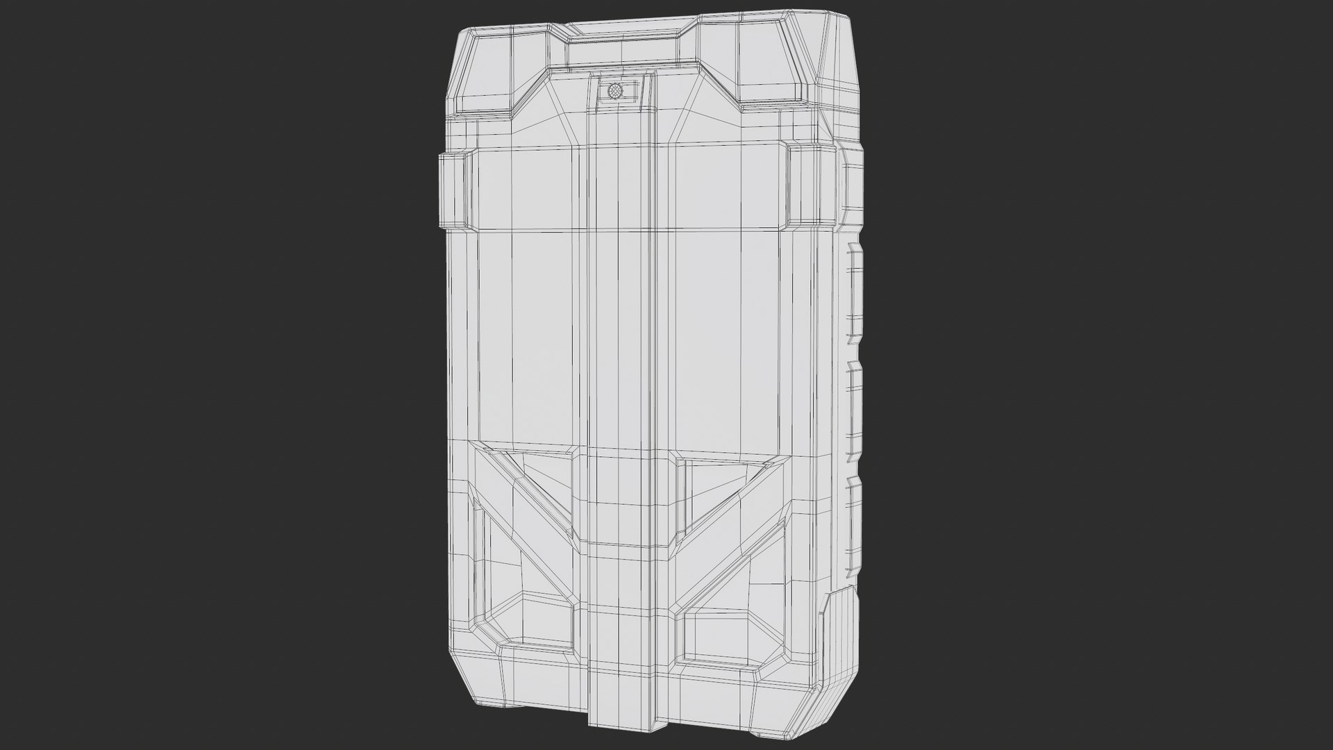 Sci-Fi First Aid Medical Box Lowpoly PBR 3D Model - TurboSquid 1754583