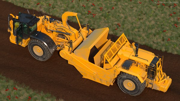 Generic Scraper Dirt Rigged 3D model - TurboSquid 1919541