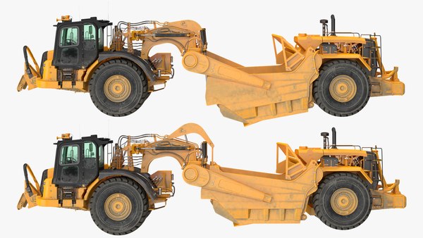 Generic Scraper Dirt Rigged 3D model - TurboSquid 1919541
