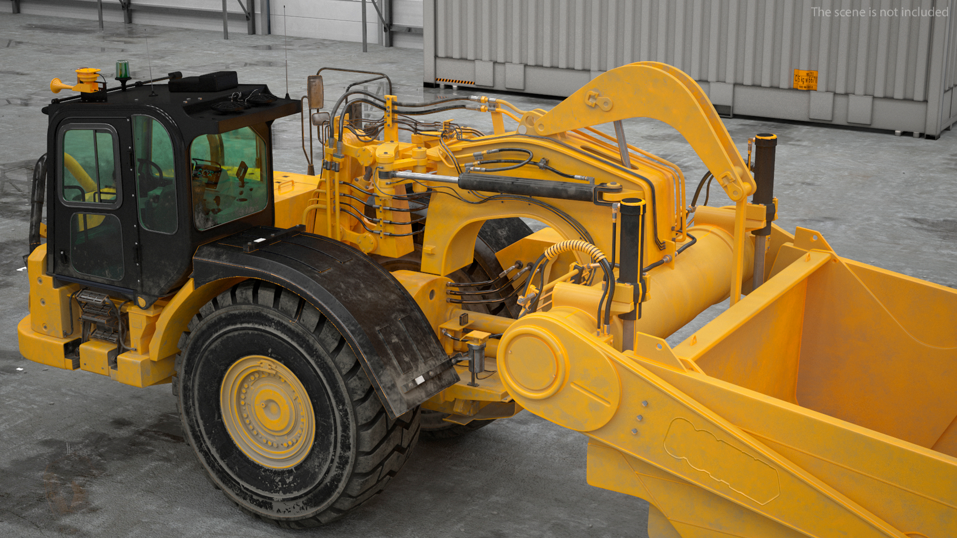 Generic Scraper Dirt Rigged 3D model - TurboSquid 1919541