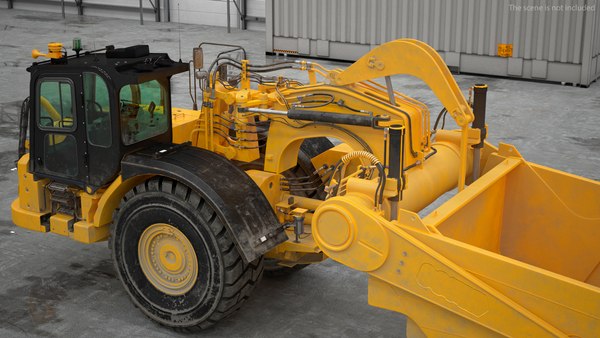 Generic Scraper Dirt Rigged 3D model - TurboSquid 1919541