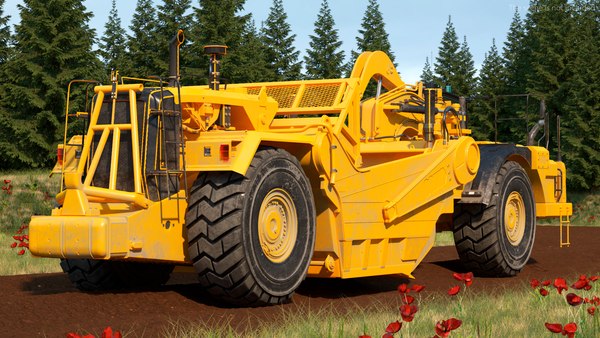 Generic Scraper Dirt Rigged 3D model - TurboSquid 1919541