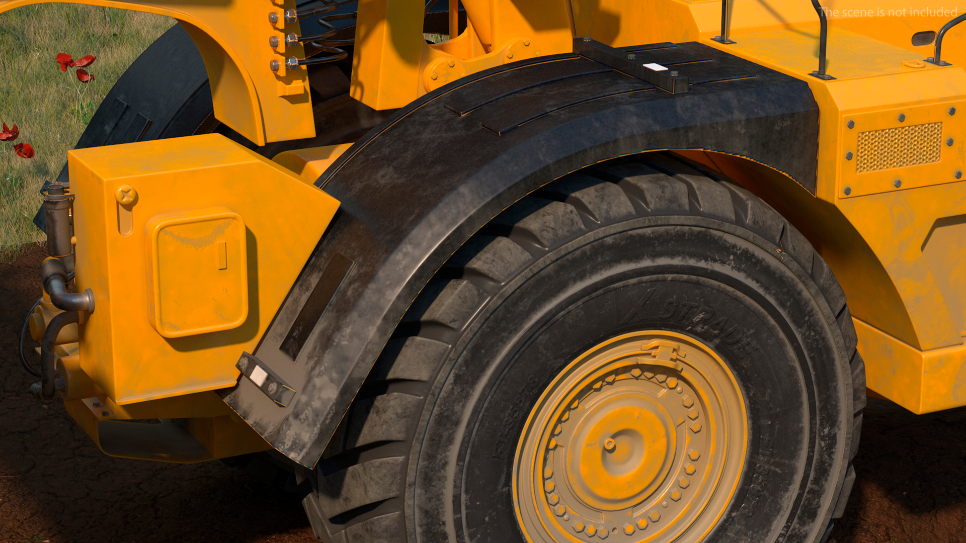 Generic Scraper Dirt Rigged 3D model - TurboSquid 1919541