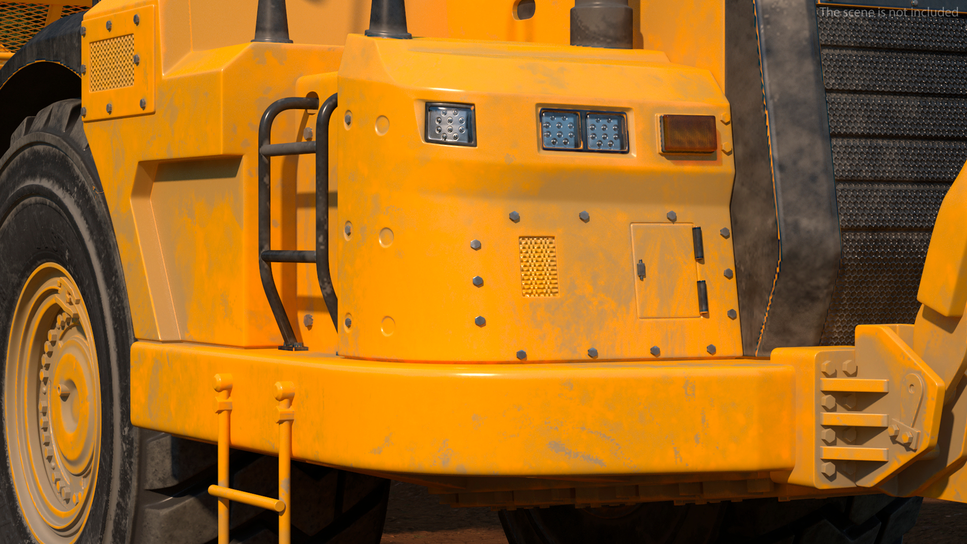 Generic Scraper Dirt Rigged 3D model - TurboSquid 1919541