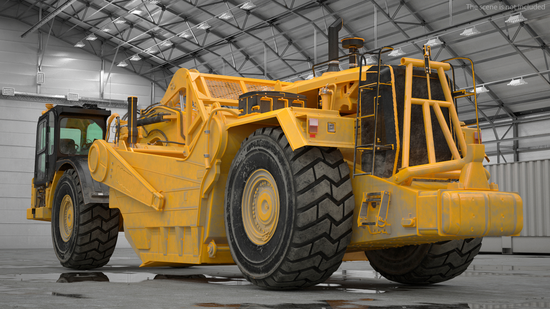 Generic Scraper Dirt Rigged 3D model - TurboSquid 1919541