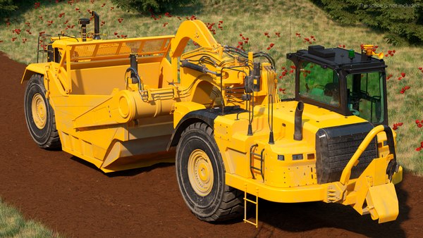 Generic Scraper Dirt Rigged 3D model - TurboSquid 1919541