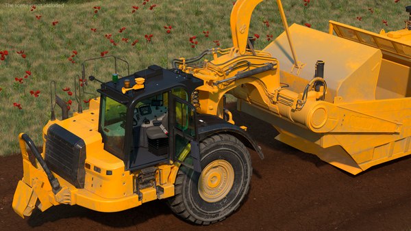 Generic Scraper Dirt Rigged 3D model - TurboSquid 1919541