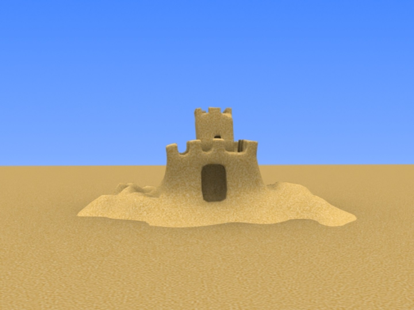 max small sand castle
