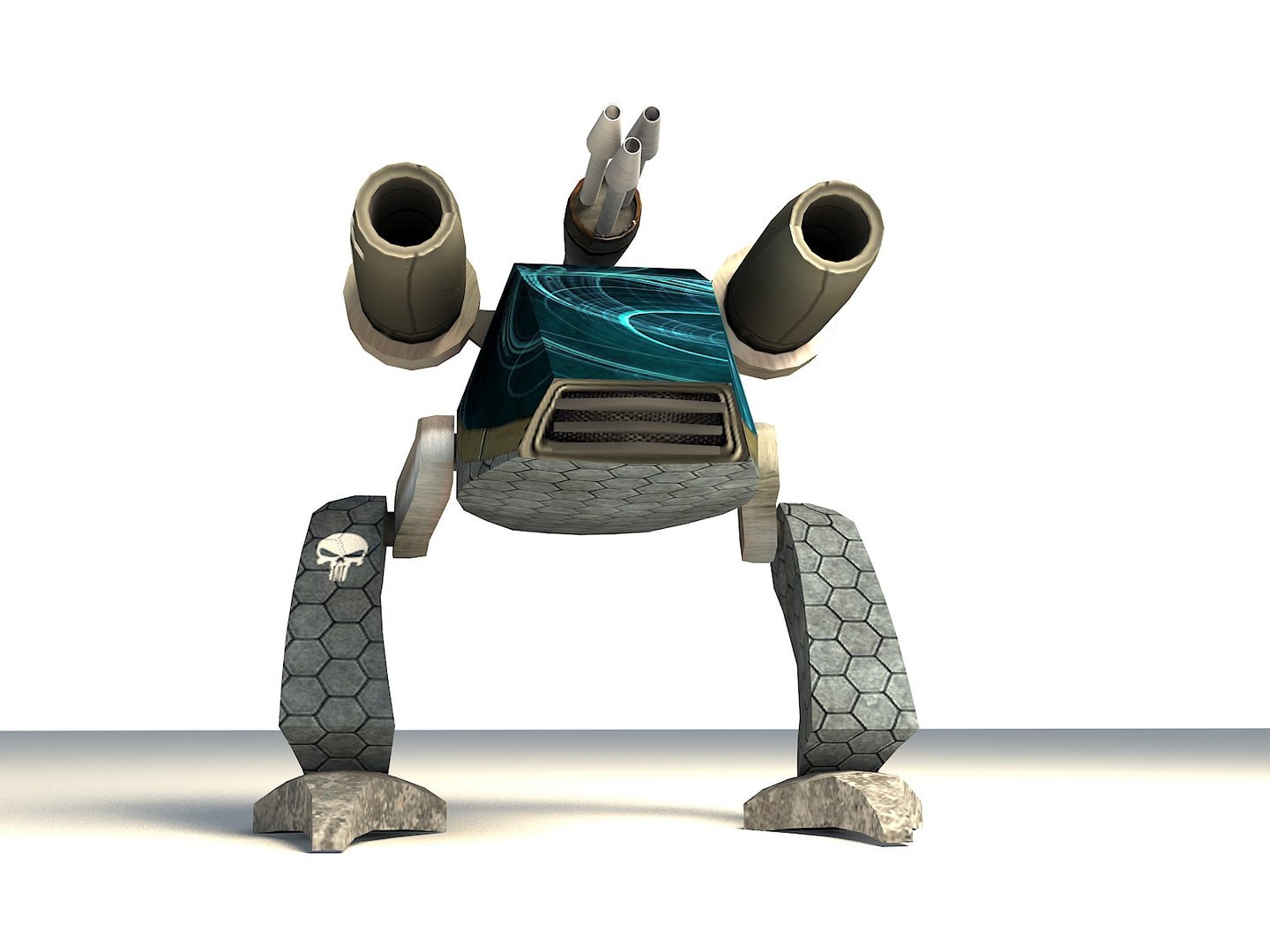 3d Model Walking Robot Mech