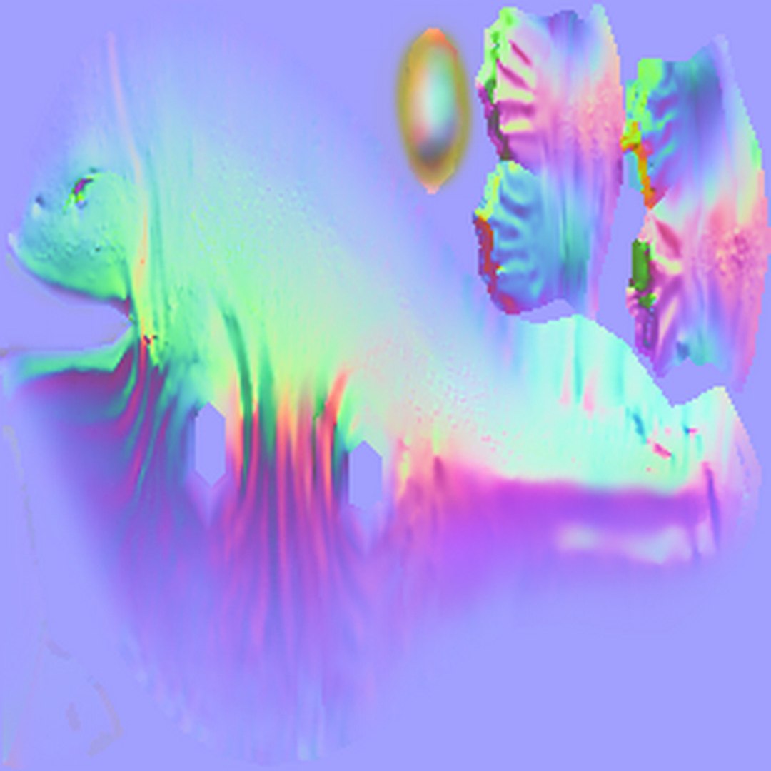 Ichthyostega Animation 3d Model