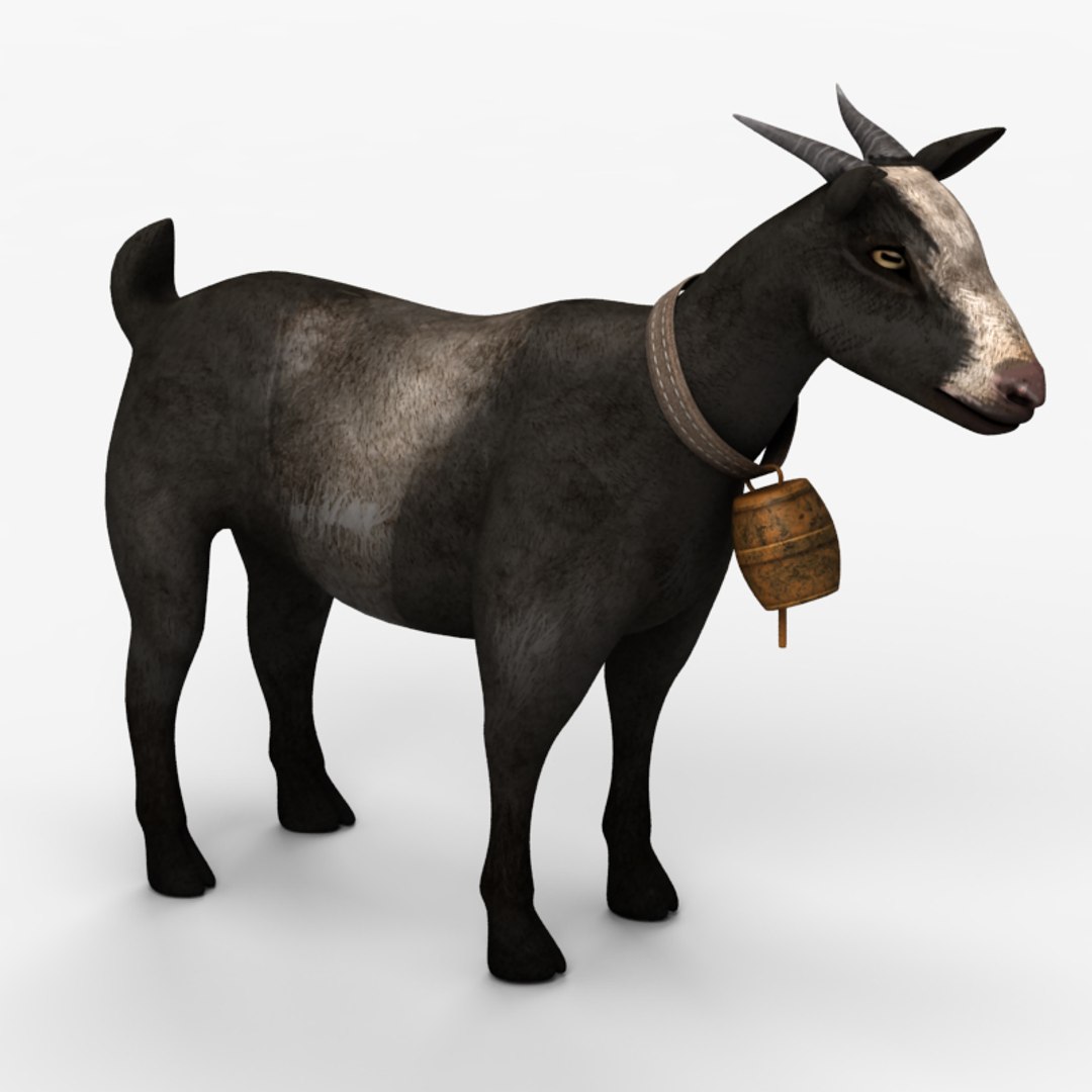 3d goat