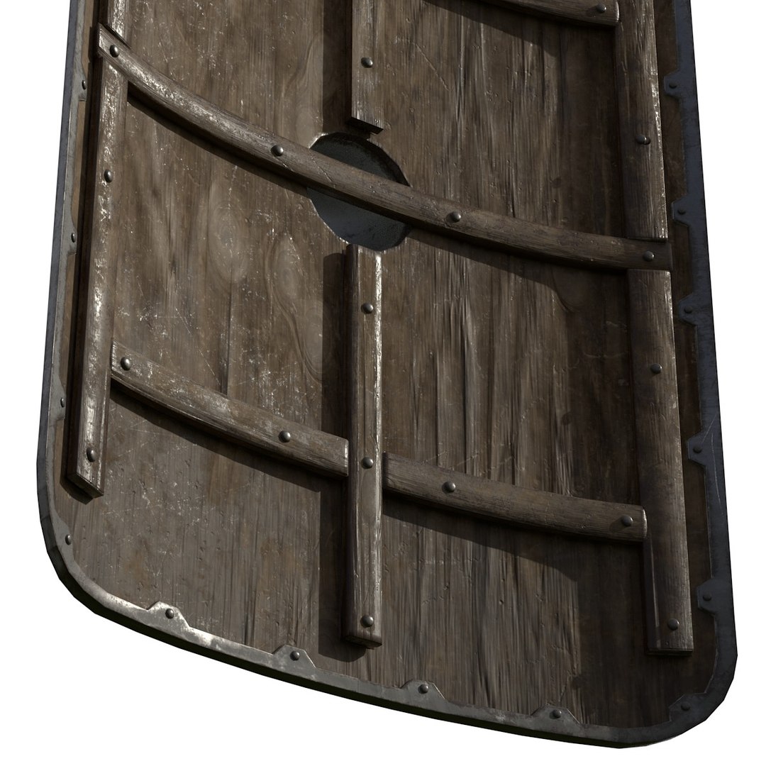 Roman Scutum Shield 3D Model - TurboSquid 1321557