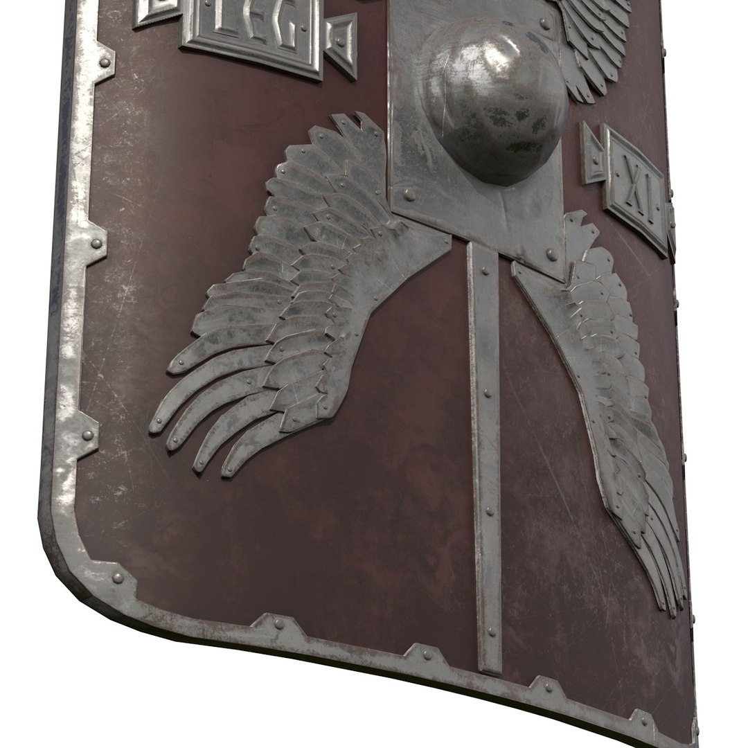 Roman Scutum Shield 3D Model - TurboSquid 1321557