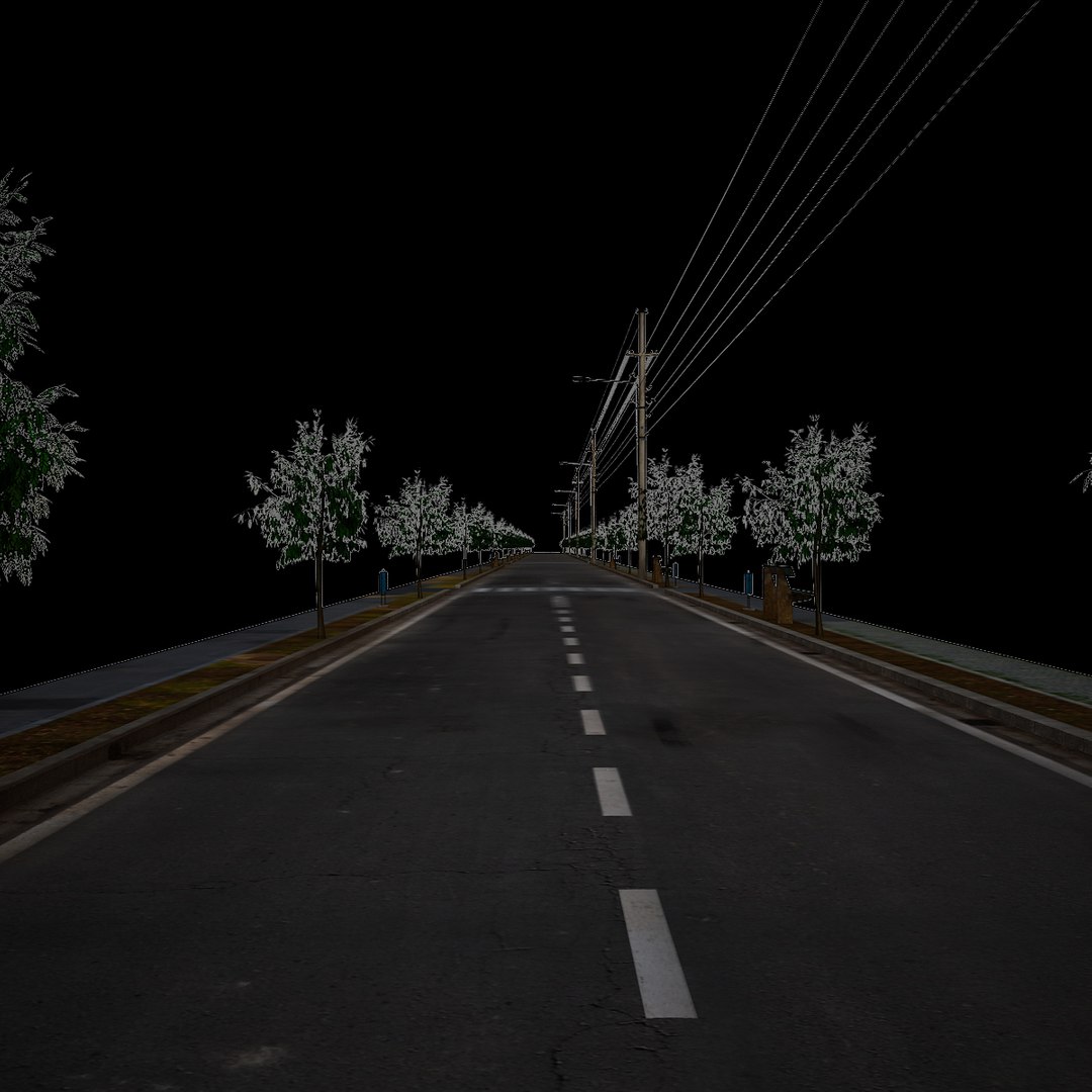 street 2 3d model
