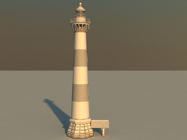 3d light house lighthouse