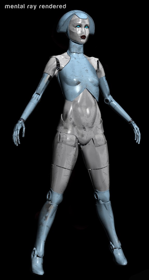 Attendance Robot 3d Model