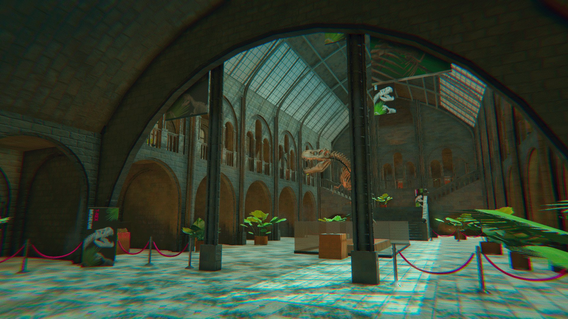 Museum vr interior - 3D model - TurboSquid 1427826