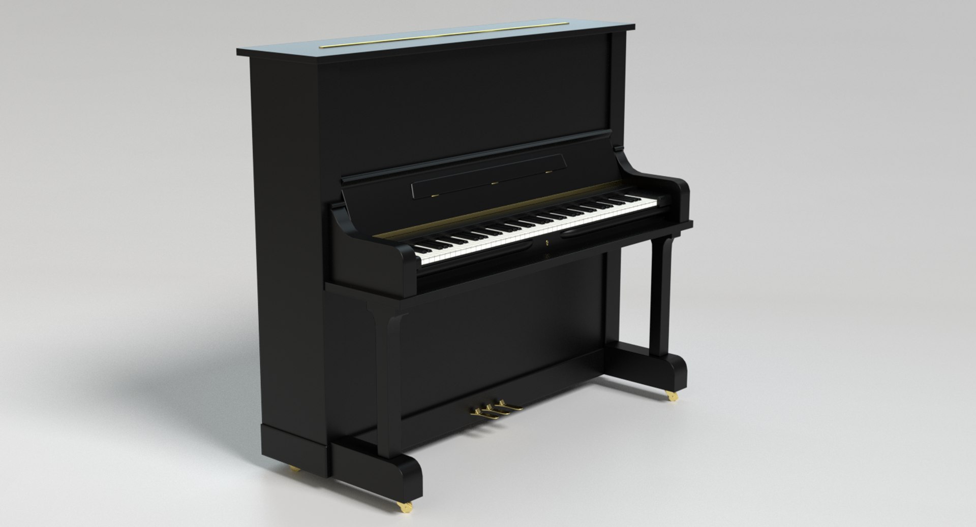 3d Piano Model