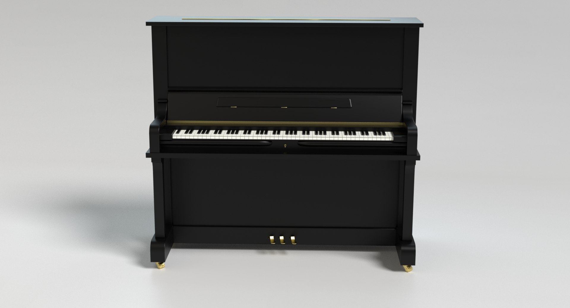 3d Piano Model