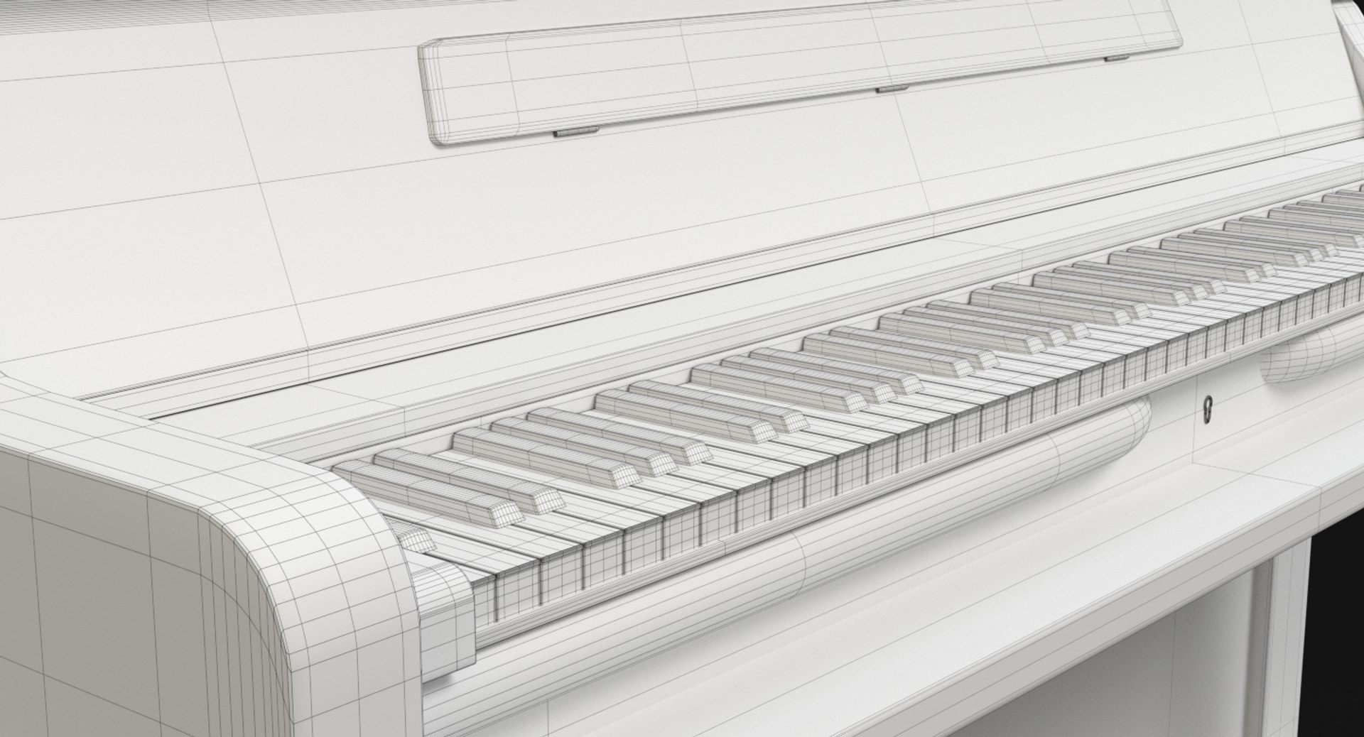 3d Piano Model