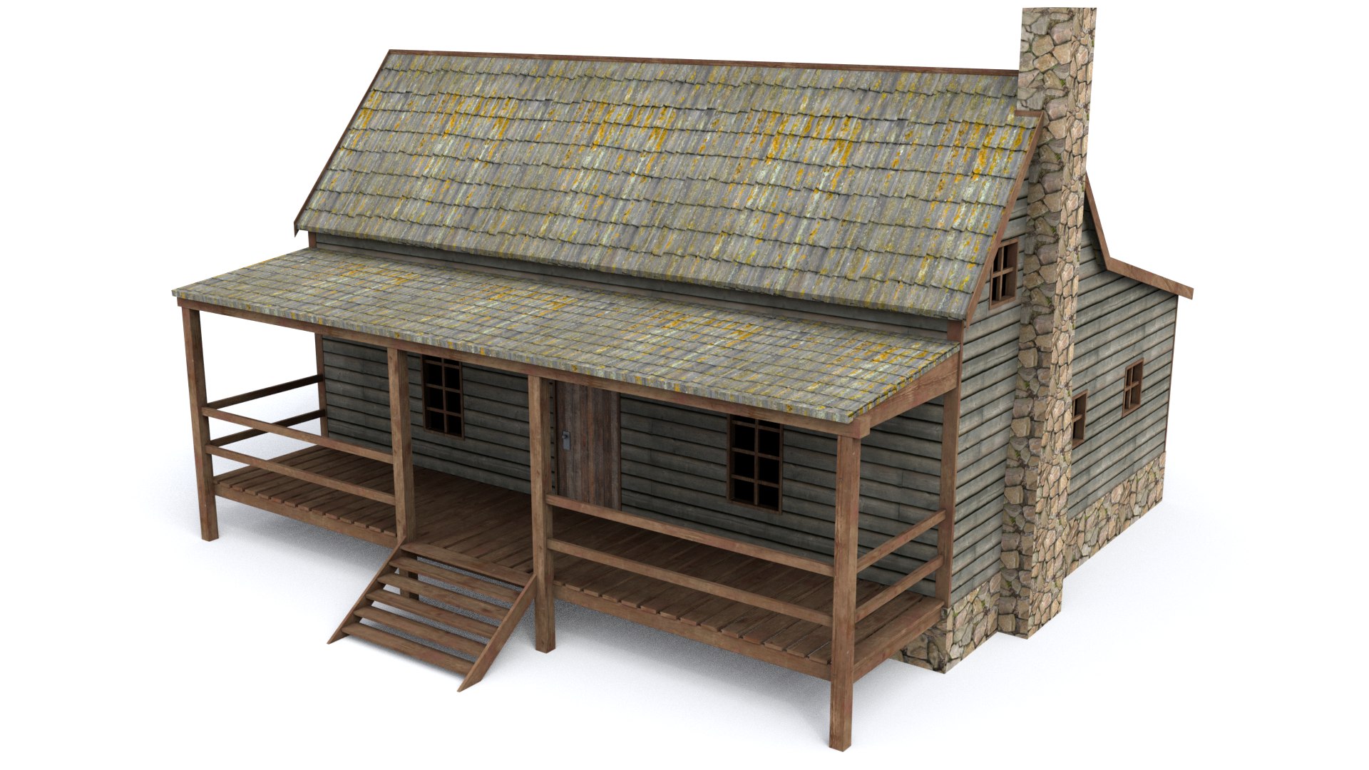 Village Home Model - TurboSquid 1429544