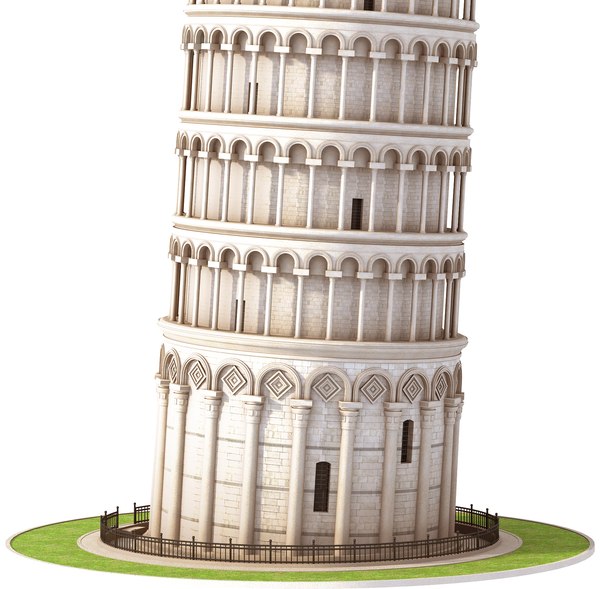 modelo 3d Torre de Pisa, Italia. - TurboSquid 1224406