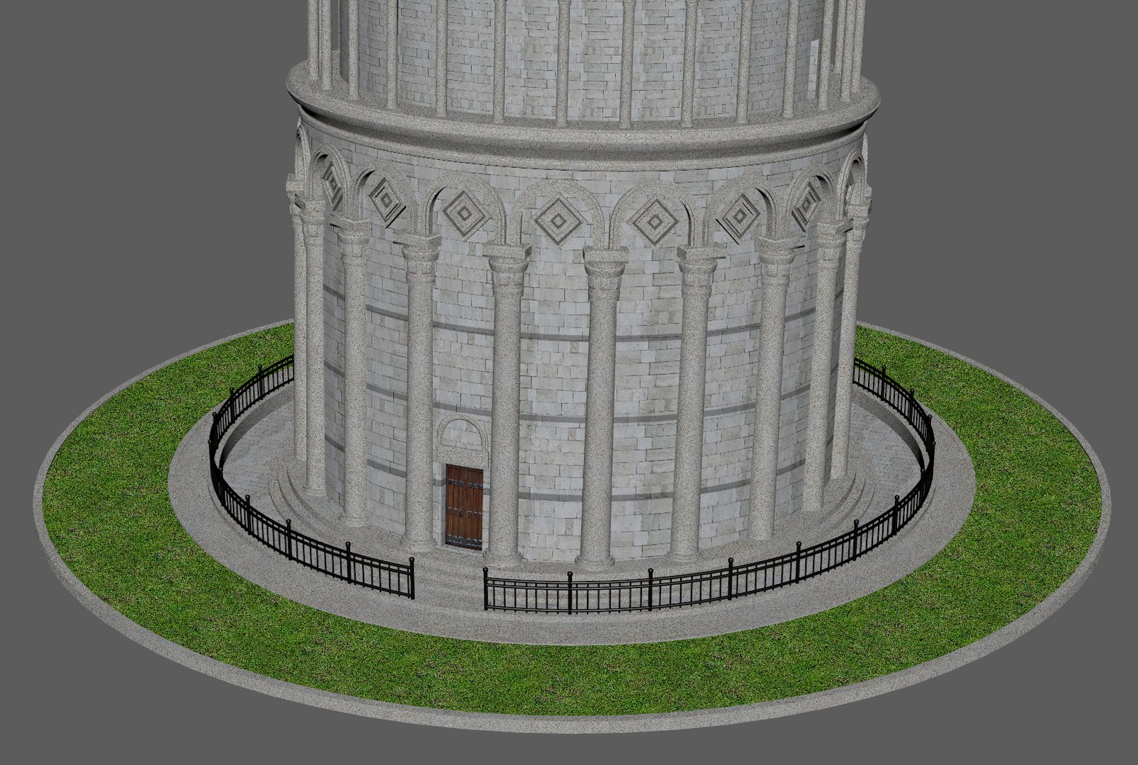 Pisa Tower 3D Model - TurboSquid 1224406