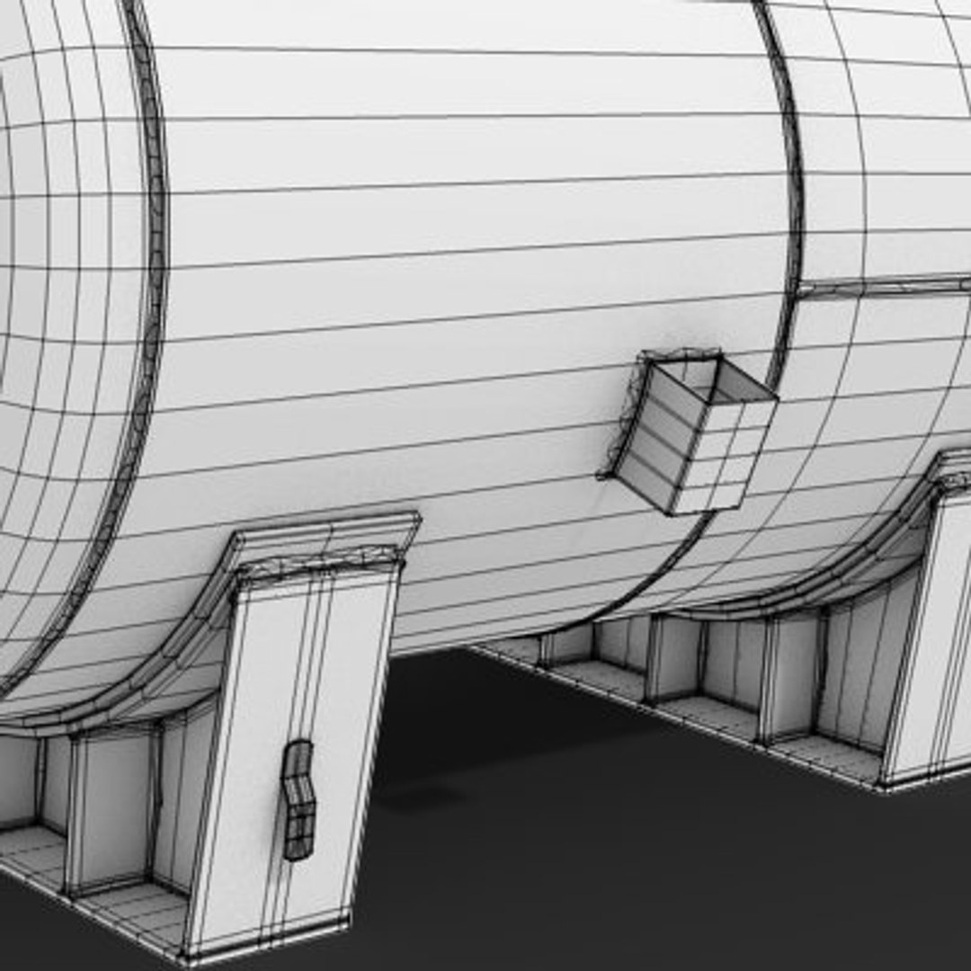 Pressure Tank Model - TurboSquid 1525503