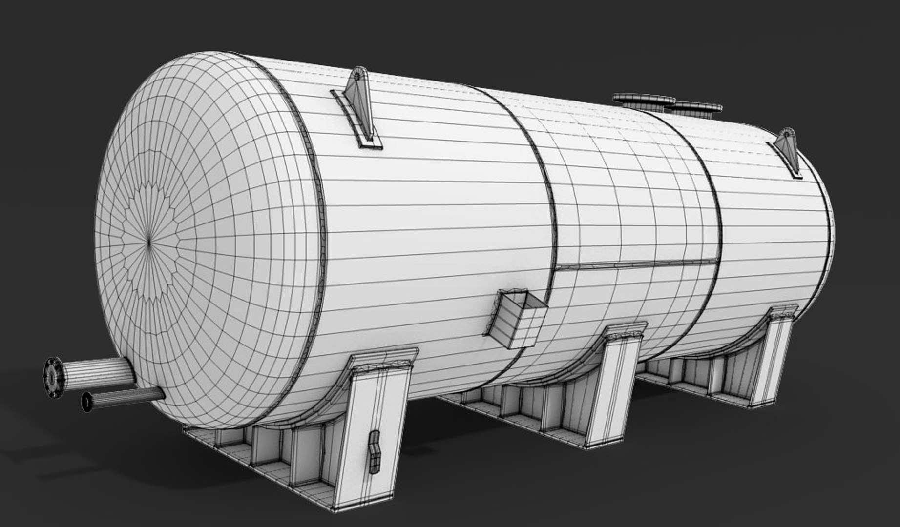 Pressure Tank Model - TurboSquid 1525503