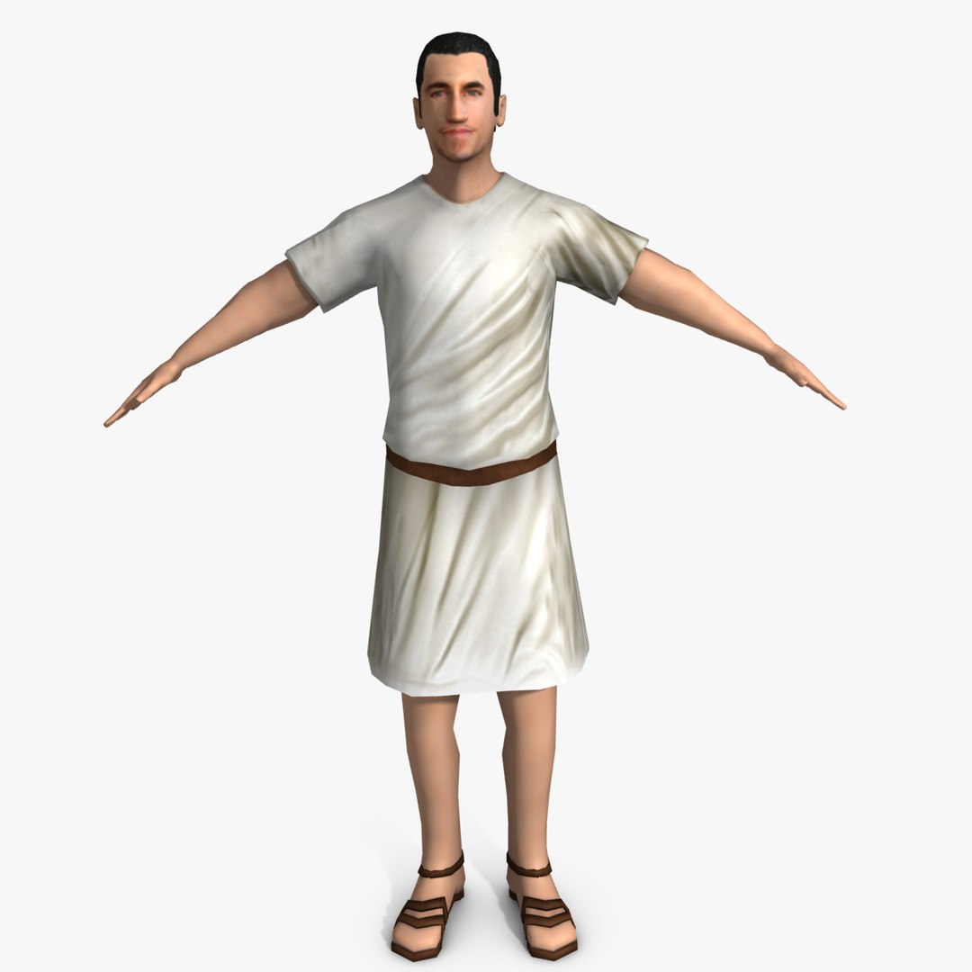 3ds Ancient Roman Man