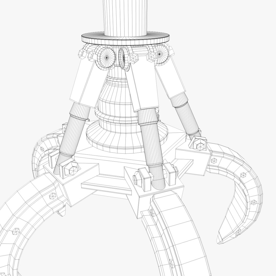 Claw Arm 3d Model