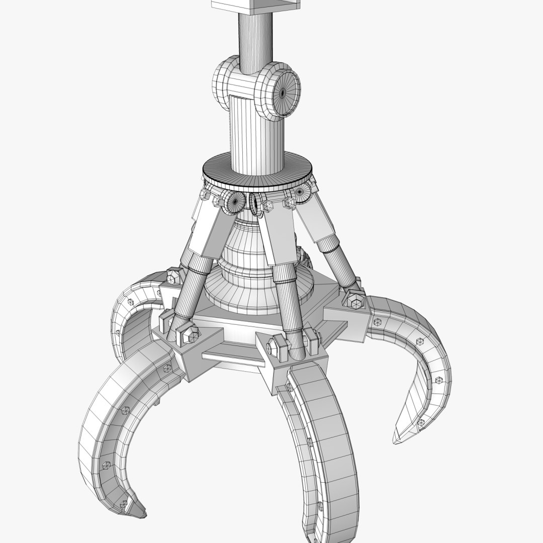 Claw Arm 3d Model