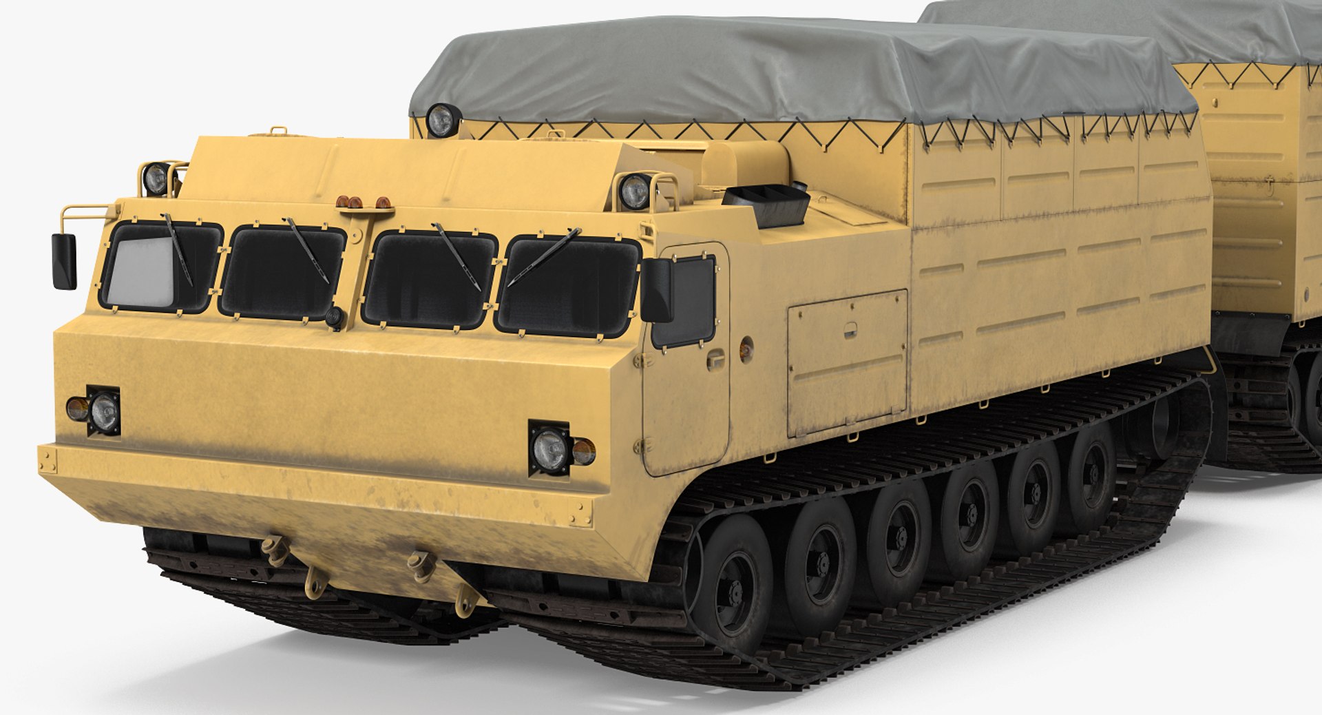Polar Articulated Tracked Vehicle Model - TurboSquid 1225635