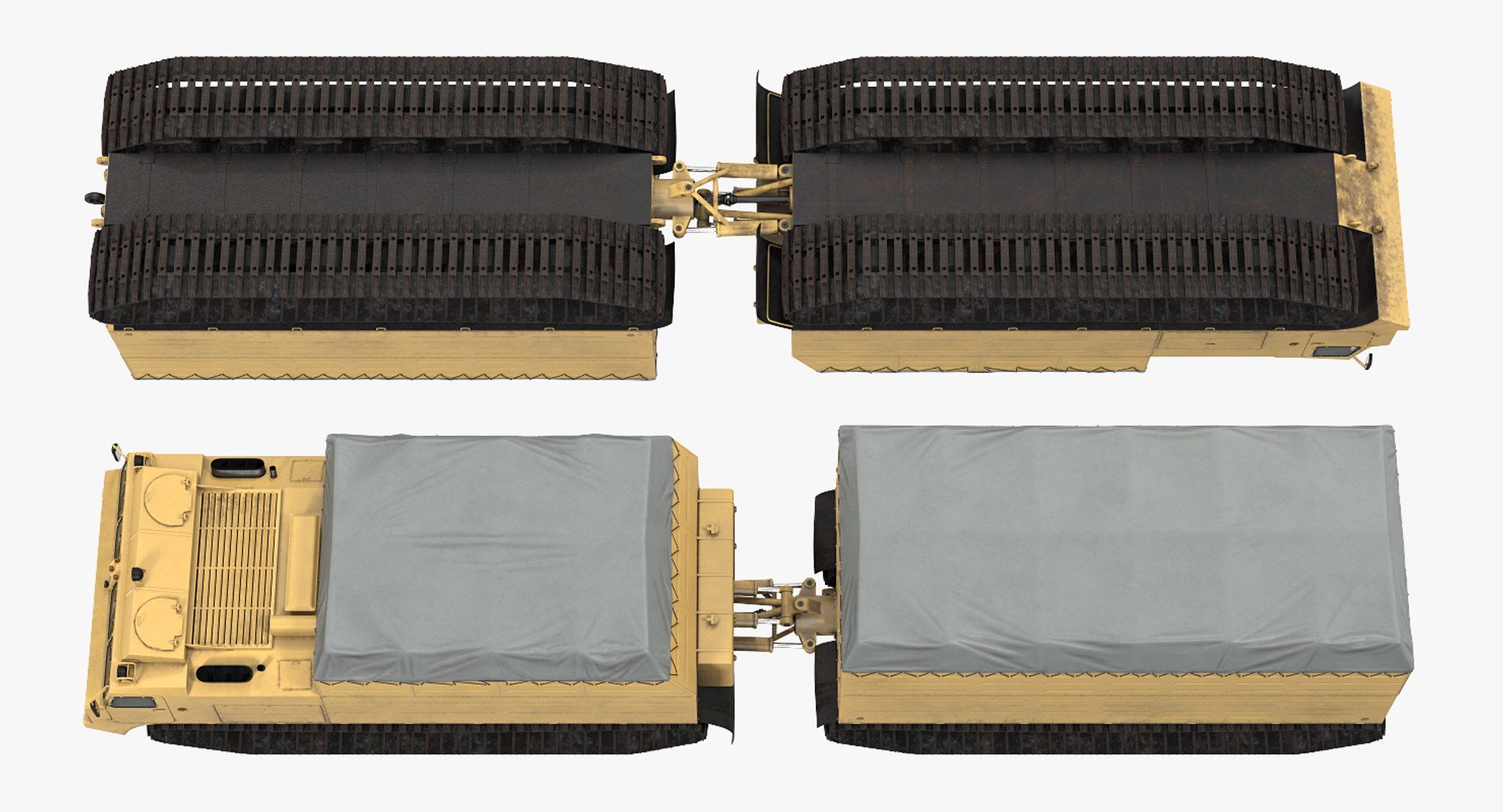 Polar Articulated Tracked Vehicle Model - TurboSquid 1225635