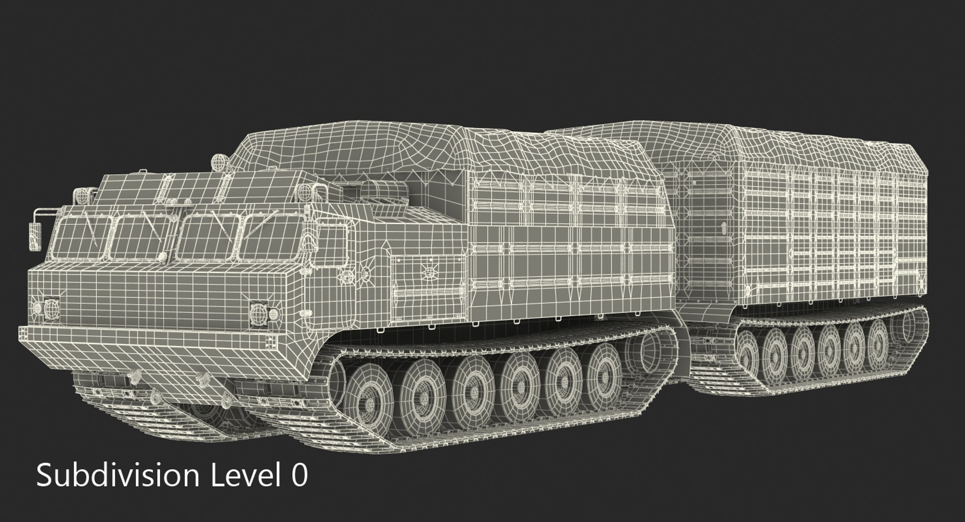 Polar Articulated Tracked Vehicle Model - TurboSquid 1225635