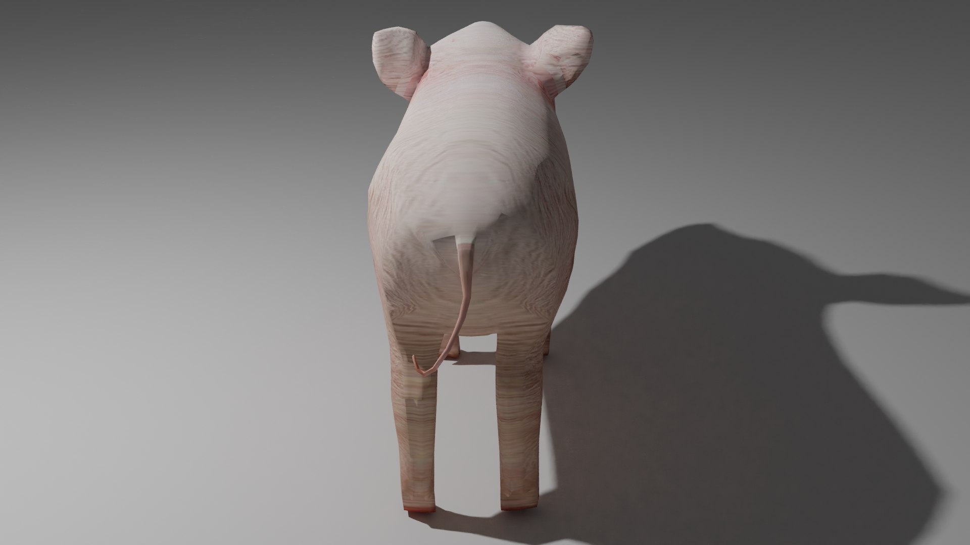 3D Pig OBJ Model - TurboSquid 2109799