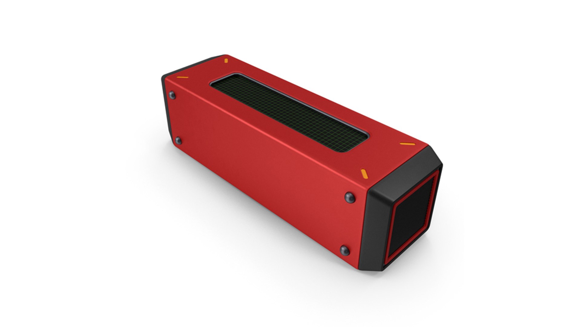 3D Model Scifi Device Red V5 PBR - TurboSquid 2305926