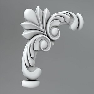 Corner Element 3D Models for Download | TurboSquid