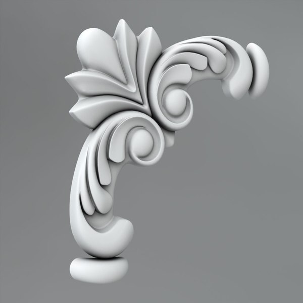 Corner Element 3D Models for Download | TurboSquid