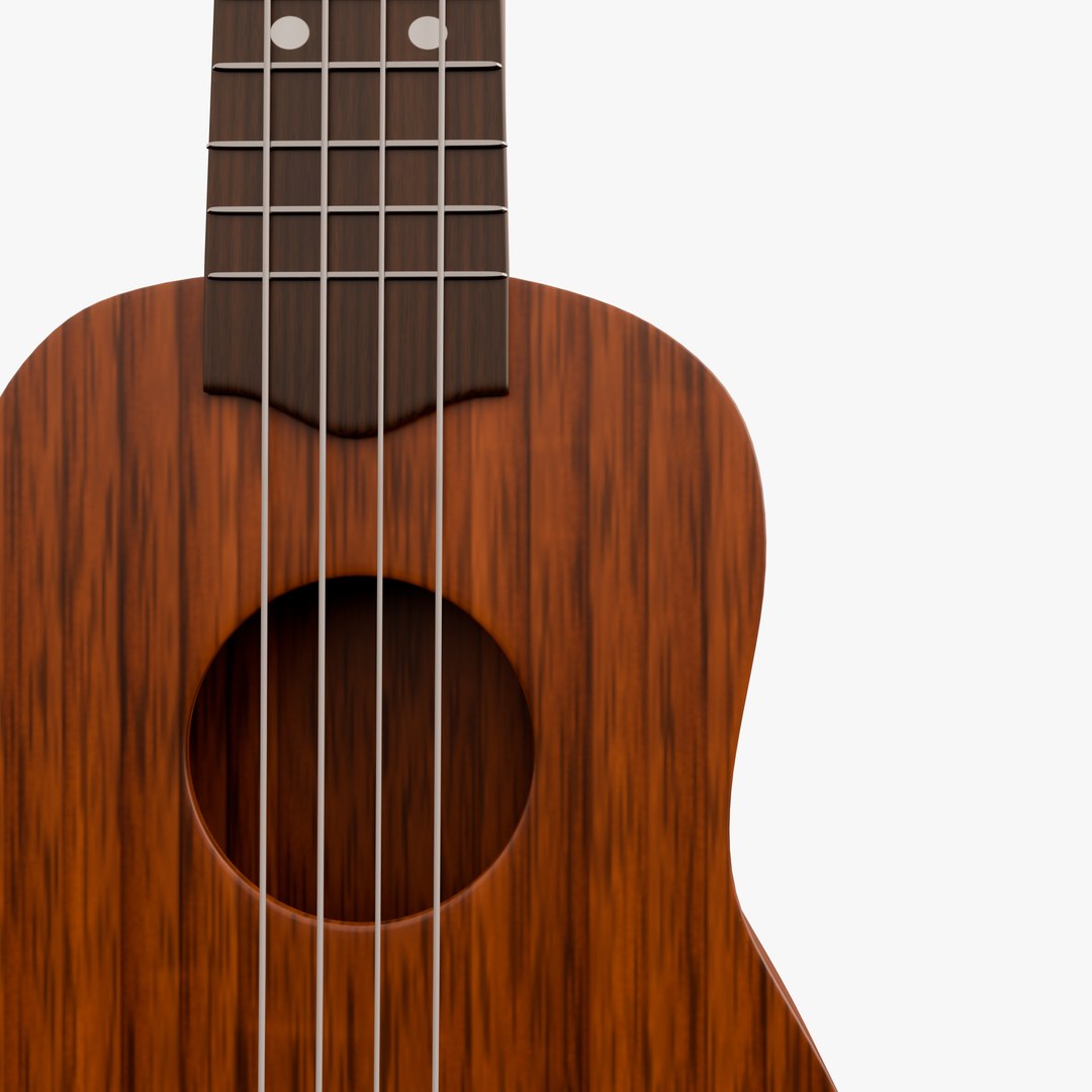 3D Ukulele Soprano PBR - TurboSquid 2365731