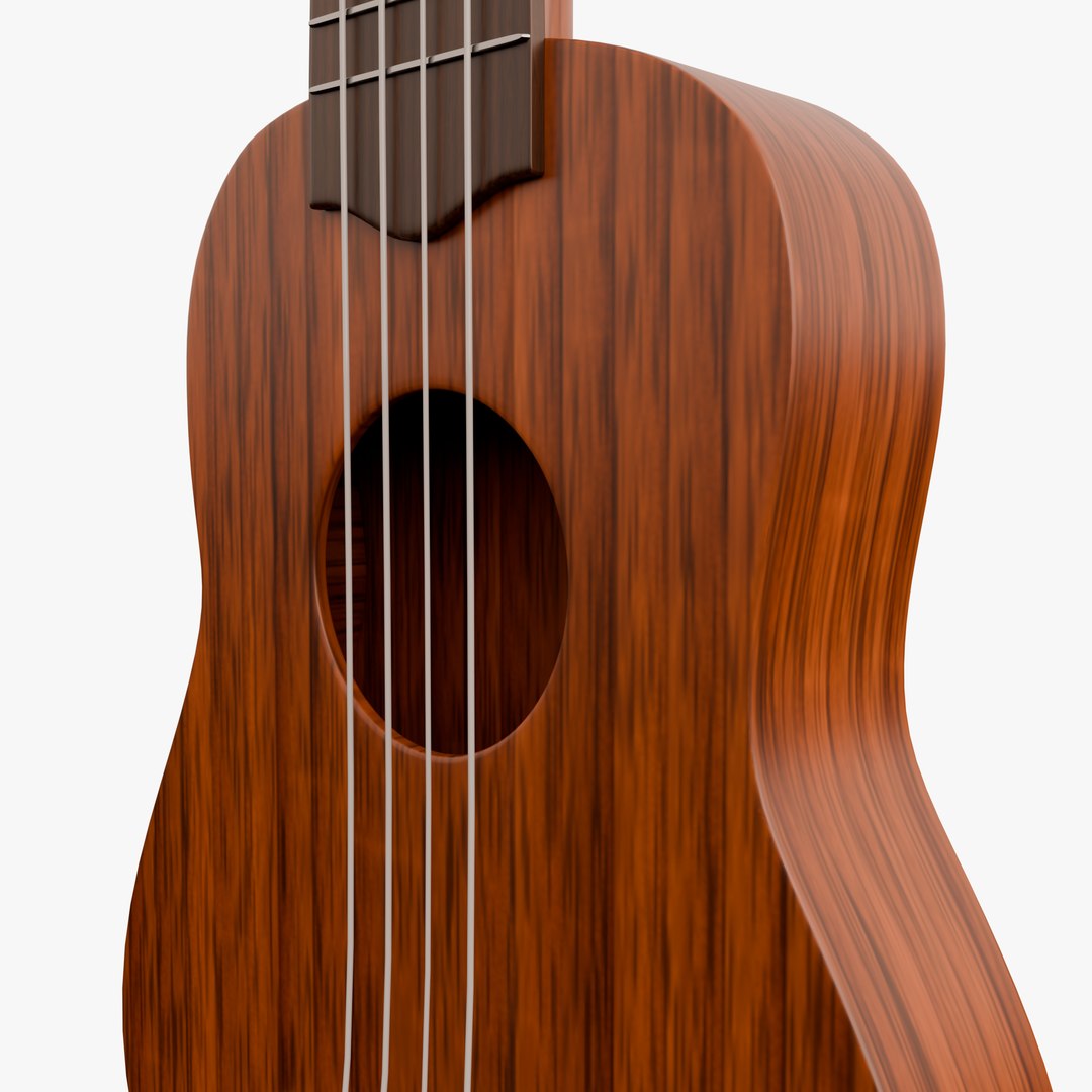 3D Ukulele Soprano PBR - TurboSquid 2365731